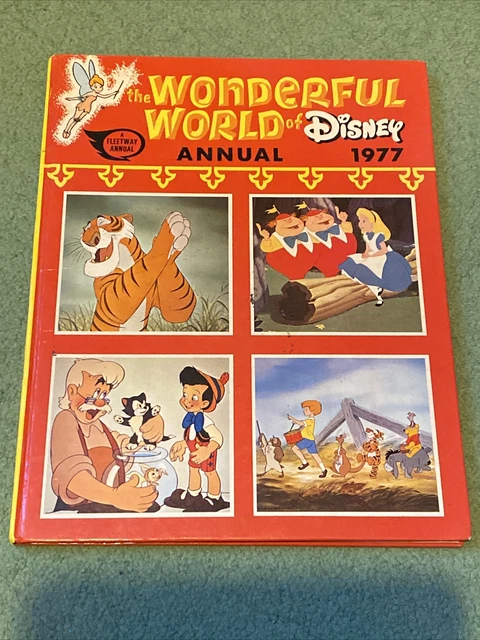 WONDERFUL WORLD OF Disney Annual 1977- Unclipped £4.99 - PicClick UK