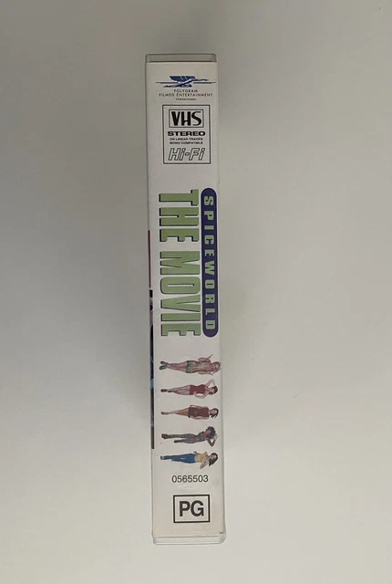 SPICE WORLD - The Movie [VHS] Polygram Video Tape Spice Girls ...