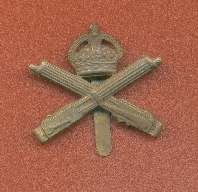 MACHINE GUN CORPS.BRASS Army Cap Badge EUR 11,91 - PicClick DE