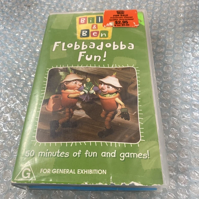 BILL AND BEN Flobbadobba Fun - - VHS -Cleaned & Tested £8.57 - PicClick UK
