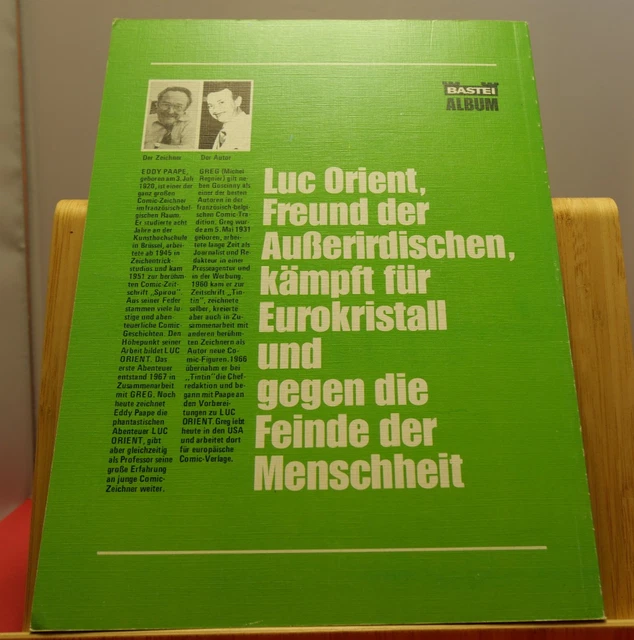 LUC ORIENT - n.7 - Il Figlio del Pianeta Blu Stazione Finale Follia ...