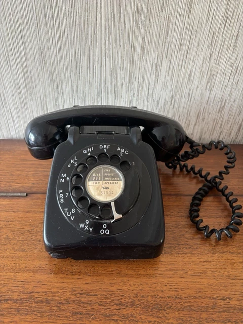 BLACK GPO POST Office 1961/1962 Telephone £21.47 - PicClick UK