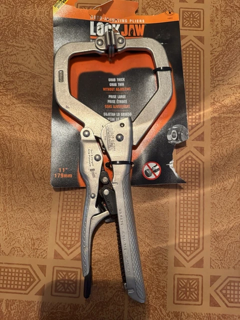 RARE LOCKJAW 11CCS Vise Grip Automatic Self Adjusting Locking Pliers ...