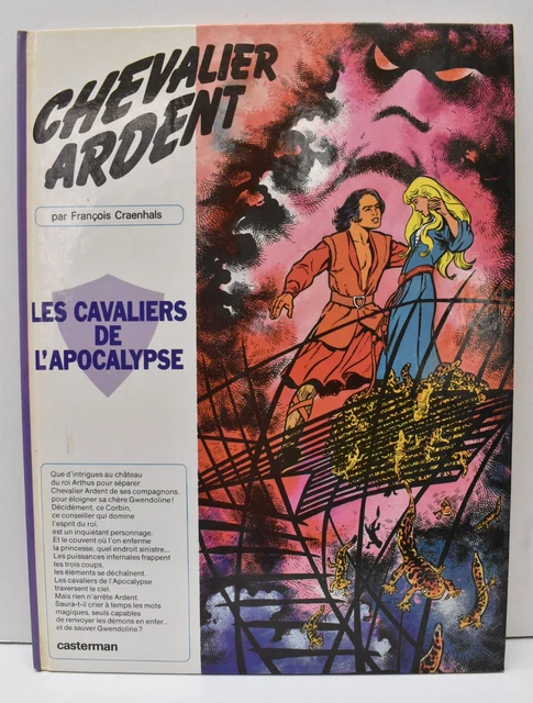 CHEVALIER ARDENT T12 (Craenhals) Cavaliers Apocalypse ☆ EO 1980 ...