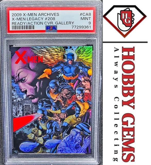 ICE MAN CYCLOPS PSA 9 2009 X-Men Archives Ready for Action Cover ...