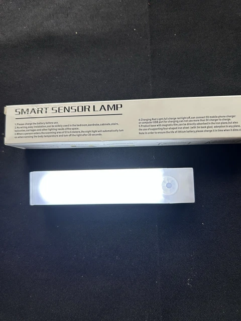 MOTION SENSOR CABINET Light 60 LED Rechargeable Wireless brightness ...