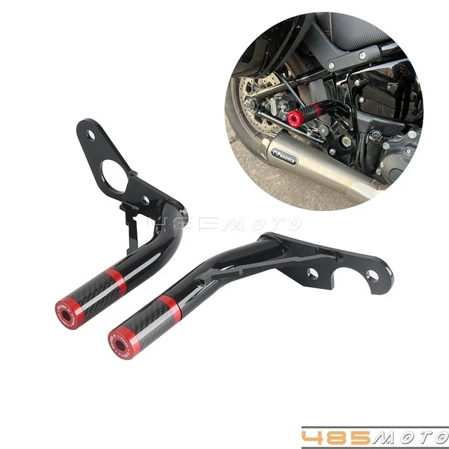 PASSENGER PEG CRASH Bar Kit For Harley Softail FXST Street Bob Low ...