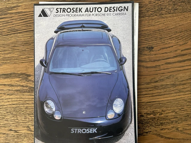 PORSCHE STROSEK 996 911 Gt3 Brochure $49.99 - PicClick AU