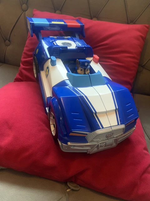 PAW PATROL GRANDE de Chase 2-in 1 Transformer Película City Cruiser Luz ...