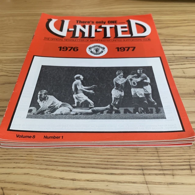 THERE’S ONLY ONE United. The Official Newsletter Of Man Utd Supporters ...