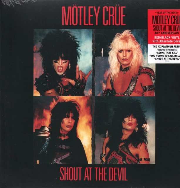 MOTLEY CRUE SHOUT At the Devil (40th Anniversary) LP vinyl USA BMG USA ...