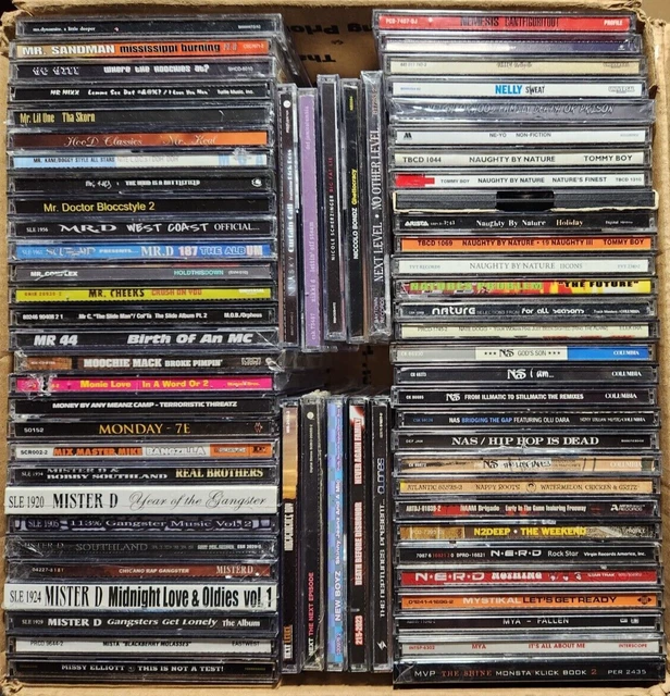CD LOT G-FUNK Gangsta Chicano Rap R&B Nas Naughty By Nature Mr Doctor ...