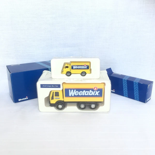 CORGI FORD CARGO Box Van & Leyland Truck Diecast Models Weetabix ...