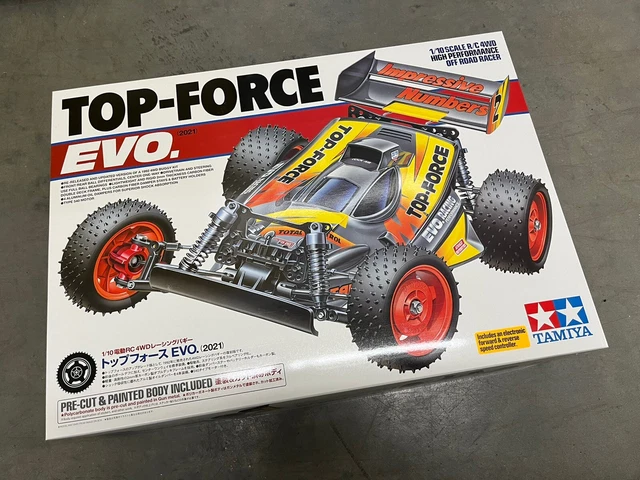TAMIYA 47470 RC Top-Force Evo 1/10 4WD Model Kit £299.00 - PicClick UK