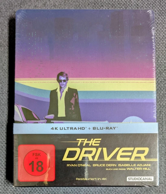 THE DRIVER - 4K Ultra HD und Blu-Ray Steelbook - Neu EUR 16,03 ...