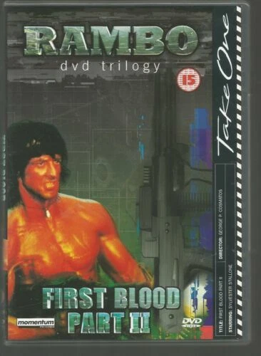 RAMBO: FIRST BLOOD Part II DVD Sylvester Stallone (1985) £2.19 ...