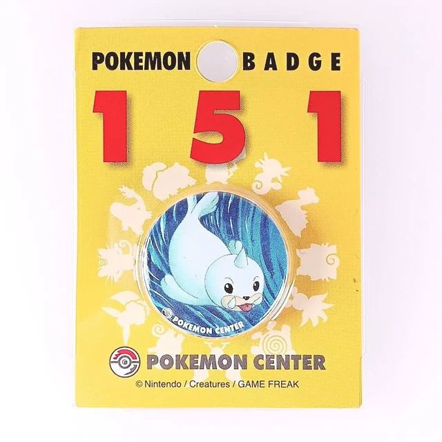 SEEL POKEMON CENTER My151 peut badger 2000 Nintendo japonaise du Japon ...