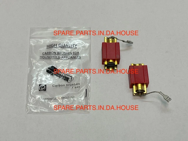 MIELE NOVOTRONIC WASHING Machine Carbon Brushes W840 W841 W842 W843 ...