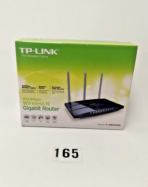 TP LINK TL WR1043ND 300 Mbps 4 Port Gigabit Wireless N Router 32 99 tp-link-tl-wr1043nd-300-mbps-4-port-gigabit-wireless-n-router-32-99