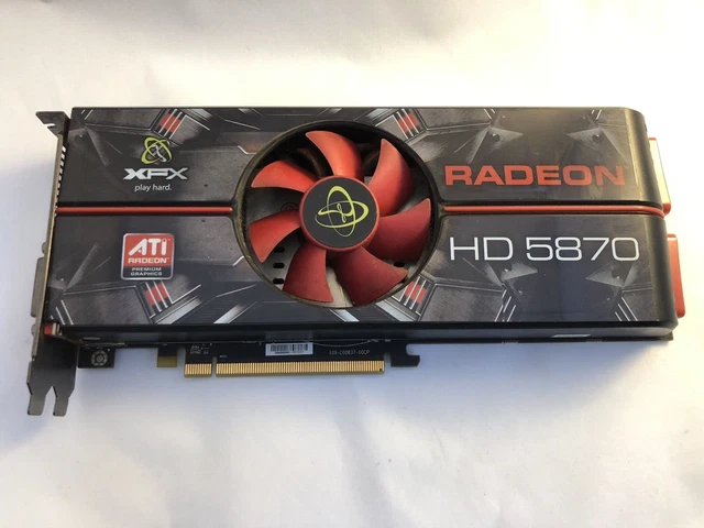 XFX ATI RADEON HD 5870 1GB GDDR5 PCIE EUR 40,00 - PicClick FR
