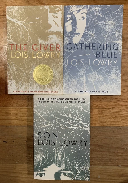 TRIO OF YA Novels by LOIS LOWRY ~ THE GIVER, GATHERING BLUE, SON ~ All ...