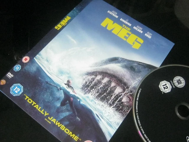 #8 THE MEG DVD (2018) Ruby Rose Jason Statham - Shark Horror Megalodon ...