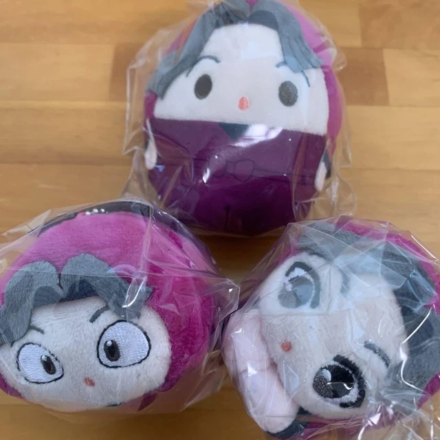 LOT DE 3 mascottes Hagu Ayabe Kihachiro Nintama Rantarou Fuwakoro d ...