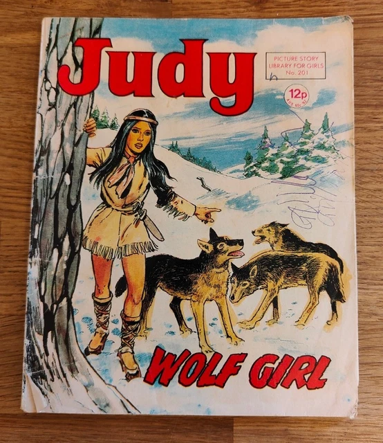 COMIC - JUDY Picture Story Library For Girls No #201 Wolf Girl EUR 3,46 ...