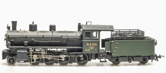 BEMO SPUR H0M Artnr. 1290 118 Rhätische Bahn Dampflok RhB 108 G4/5 in ...