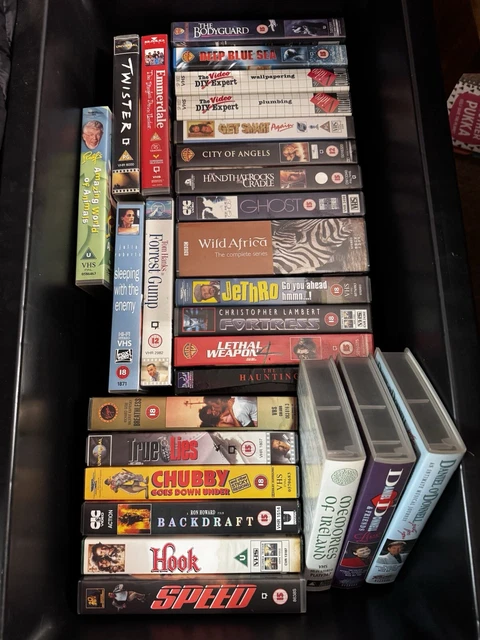 JOB LOT BUNDLE Of VHS Video Tapes - Mixed Lot Various Genres £12.90 ...