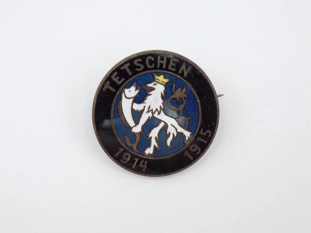 ORIGINAL WWI AUSTRIAN Army Cap Badge Emperor Karl IV 1916 $17.73 ...