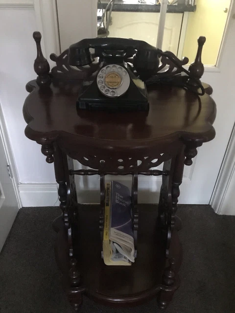 ANTIQUE PYRAMID BAKELITE 1/162 F Telephone With Internal Bell In ...