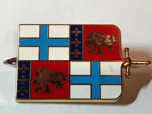 INSIGNE MILITAIRE REGION Armee De Terre Sud Est Pichard Balme Ref. Fab ...