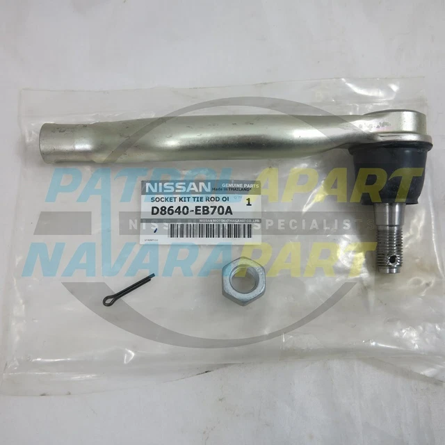 GENUINE NISSAN NAVARA D40 Thai D23 NP300 LH Outer Tie Rod End ...
