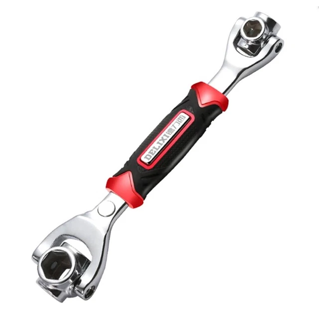 DELIXI SOCKET WORKS Universal Ratchet Spline Bolts Sleeve Rotation Hand ... DELIXI SOCKET WORKS Universal Ratchet Spline Bolts Sleeve Rotation Hand ...