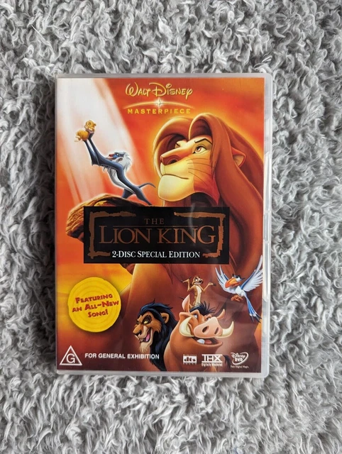 WALT DISNEY THE Lion King 2 Disc Special Edition DVD EUR 1,14 - PicClick IT