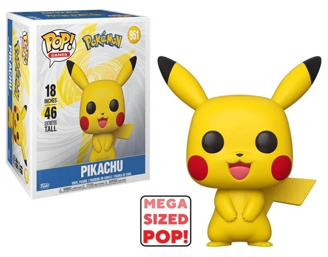 POKÉMON PIKACHU 46 CM / MEGA POP / Le Plus Grand Pikachu - Neuf En ...