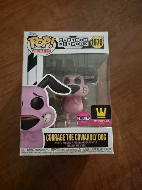 FUNKO POP CARTOON Network Courage The Cowardly Dog Flocked $45.00 ...