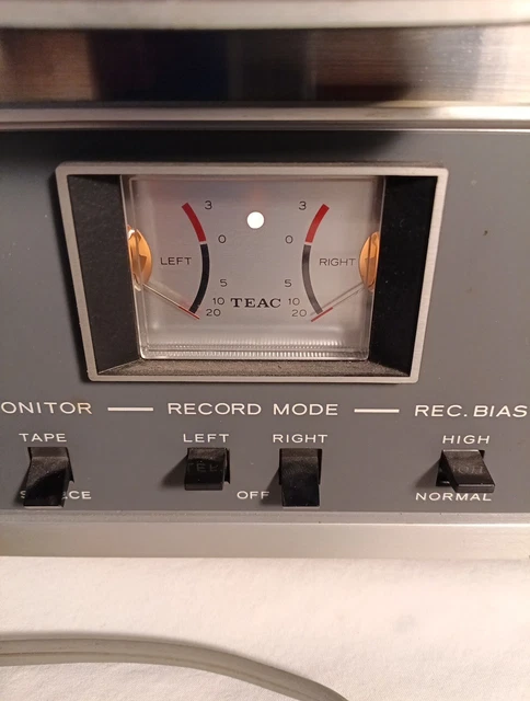 VINTAGE TEAC AUTOMATIC Reverse Reel-to-Reel Model: A-1250 Stereo Tape ...