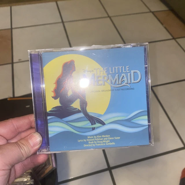 DISNEY'S THE LITTLE Mermaid CD Original Broadway Cast Recording Sealed ...