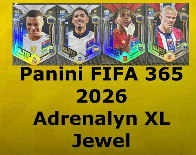 PANINI ADRENALYN XL FIFA 365 #2026# 💎JEWEL 💎/ TOP ELITE CUT EUR 2,79 ...