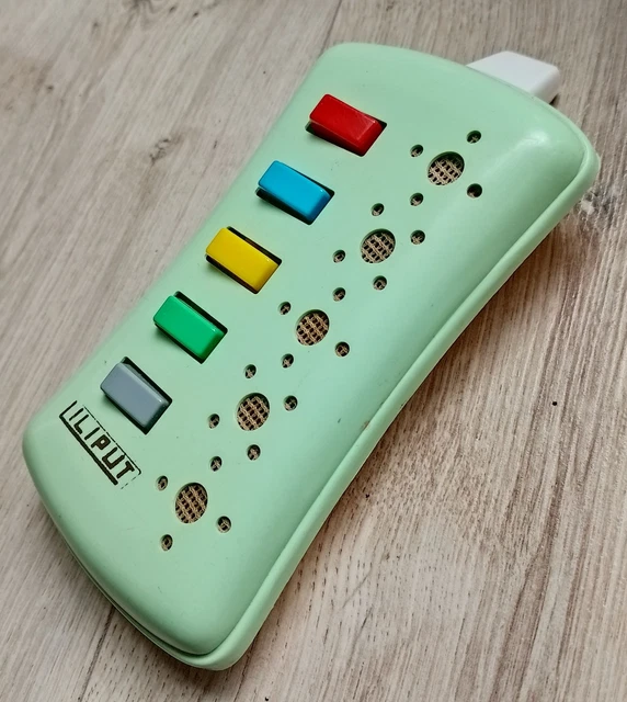 LILIPUT TRIOLA BLASHARMONIKA Plastik 60er Jahre DDR Ostalgie Vintage ...