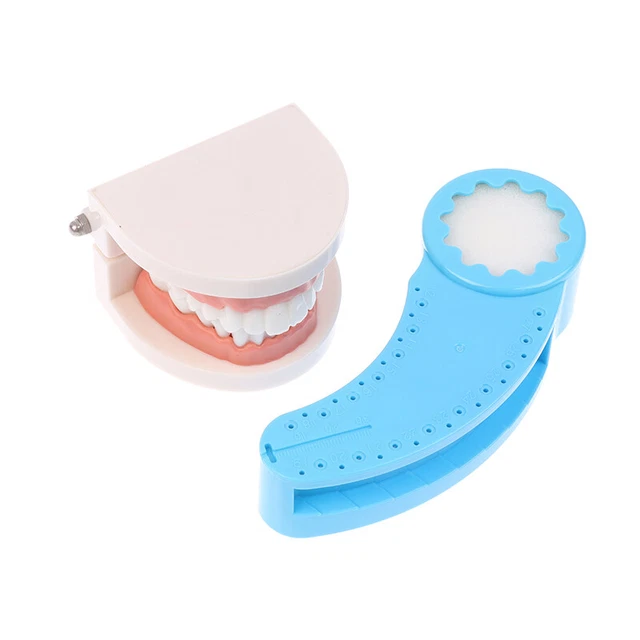 DENTAL ENDO MEASURING Ruler Endodontic File Holder Blue Dentist ...