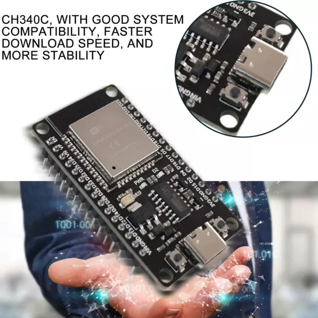 SCHEDA DI SVILUPPO ESP32 ESP32-DevKitC-32 ESP-WROOM-32 scheda NUOVA ... SCHEDA DI SVILUPPO ESP32 ESP32-DevKitC-32 ESP-WROOM-32 scheda NUOVA ...