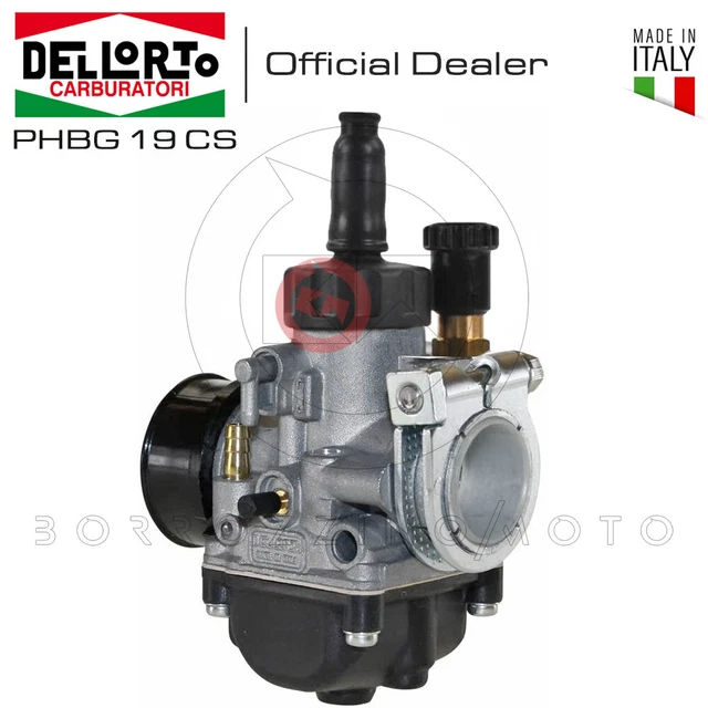 CARBURATEUR DELLORTO AVEC Air Manuel Phbg 19 Cs Yamaha Aerox 50 Lc-Lc ...