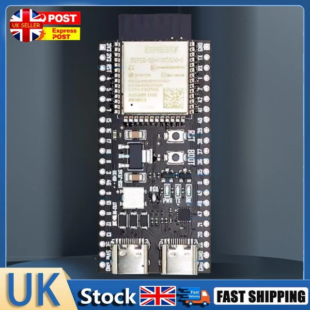 ESP32/ ESP32-S3/ESP32-C3 DEVELOPMENT Board Dual Type-C (N16R8 Not Welded) UK £10.38 - PicClick UK