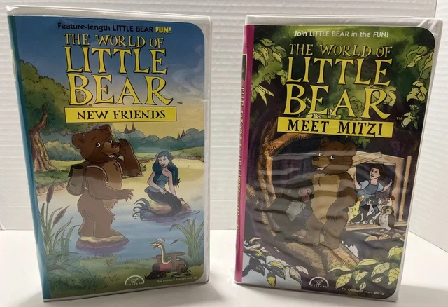 LOT OF 2 Nick Jr. Little Bear VHS Tapes by Maurice Sendak In Clamshell ...
