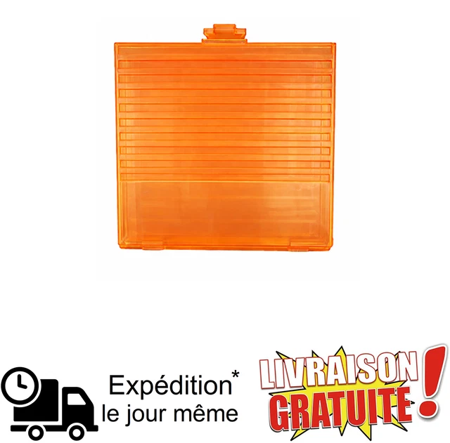 GAME BOY CACHE batterie orange transparent pièce remplacement EUR 3,49 ...