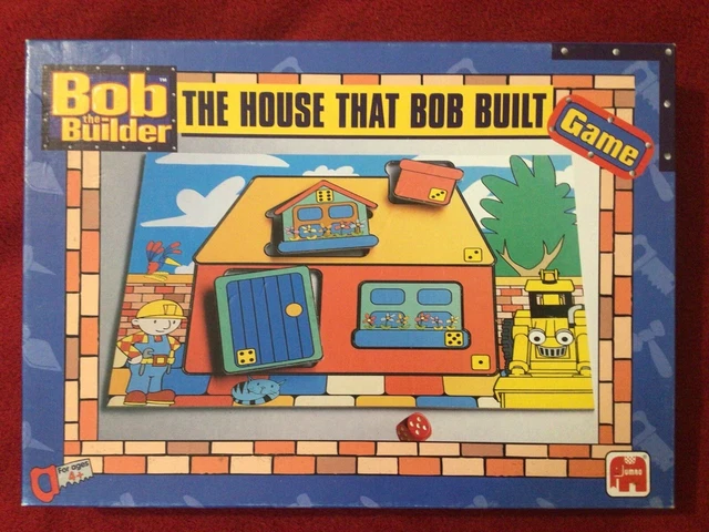 JUMBO GAMES BOB The Builder The House That Bob Built Dice Game 1998 £8. ...
