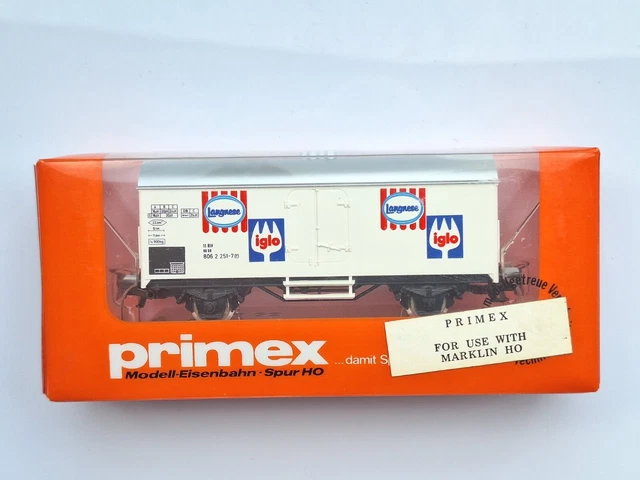 PRIMEX FOR MÄRKLIN 4557. Reefer Car-Iglo. New In Box-sealed. For 3 Rail ...